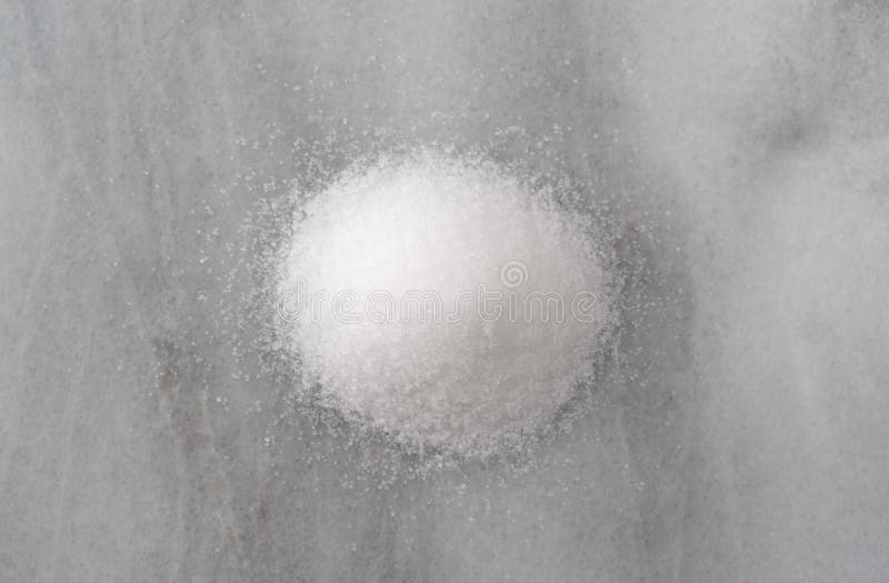 Table Salt on a Marble Cutting Board Stock Photo - Image of ingredient ...