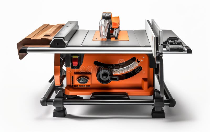 Table Saw Isolated on Transparent Background. Stock Illustration ...