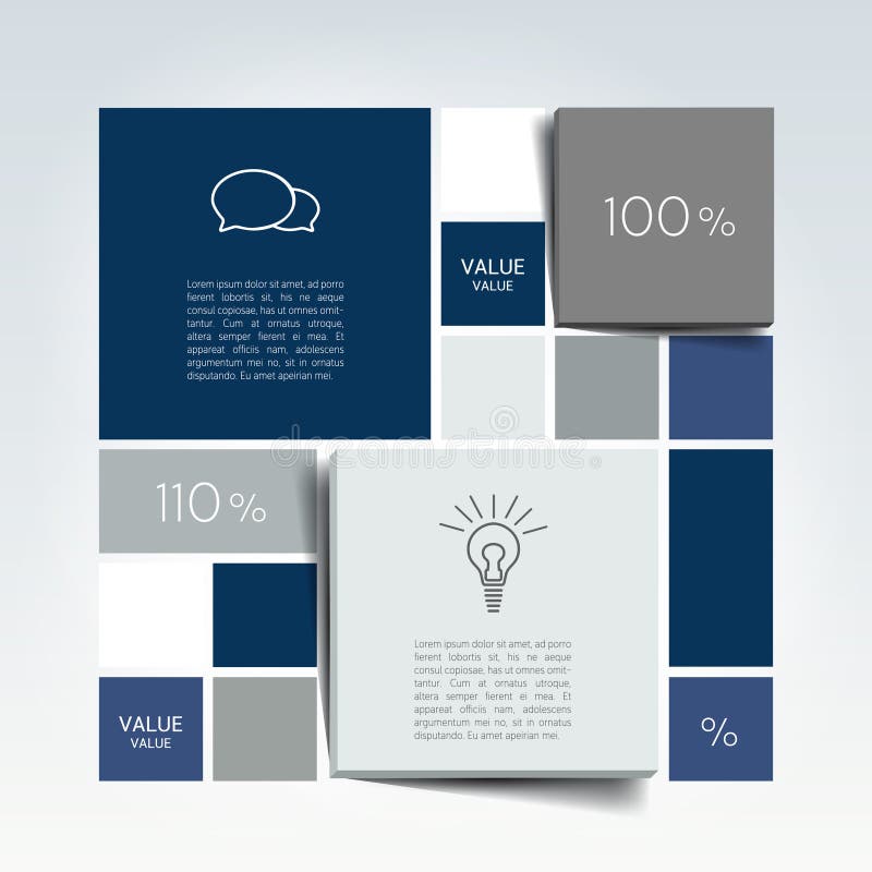 Table, Schedule Slide Template. Stock Vector - Illustration of ...