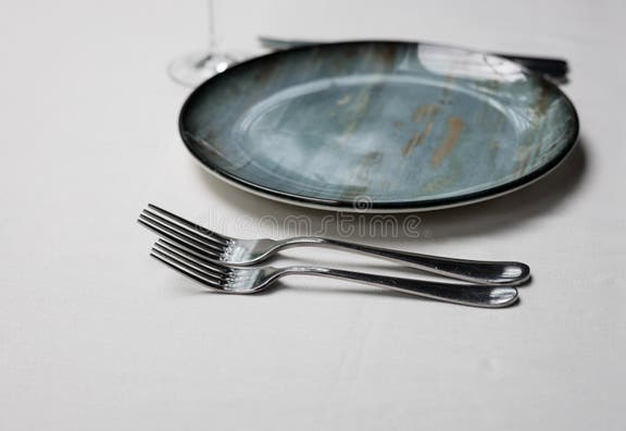 Table Service Set on the Table Stock Photo - Image of fine, arrangement ...