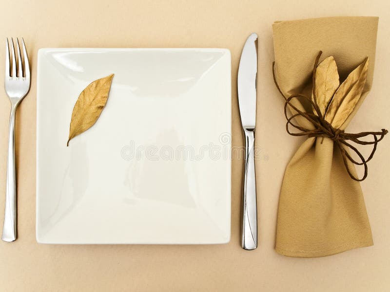 Table serving stock image. Image of cafe, clean, material - 12078367