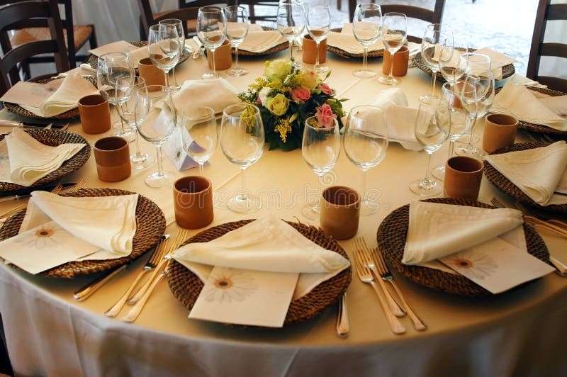 Table set - detail stock image. Image of menu, food, banquet - 5573123