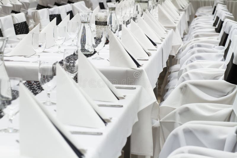 Table set for event stock image. Image of formal, event - 37914499