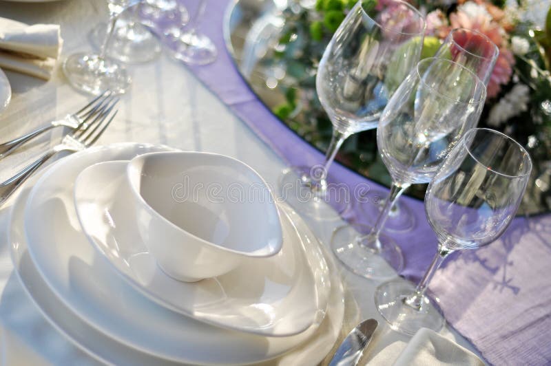 Table set for feast stock image. Image of decor, ceremony - 88222985