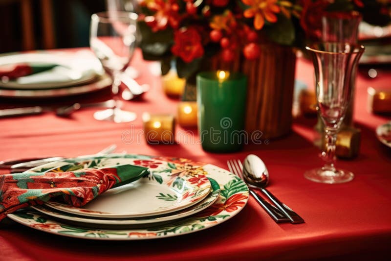 Festive Boxing Day Table Setting Stock Photos - Free & Royalty-Free ...