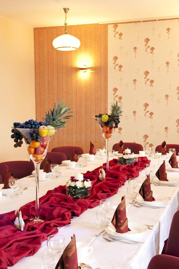 Table set for a party stock photo. Image of cover, cutlery - 26482966