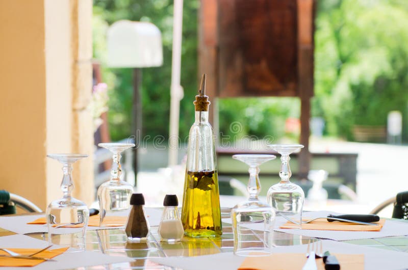Table set stock photo. Image of equipment, lunch, knife - 34760790