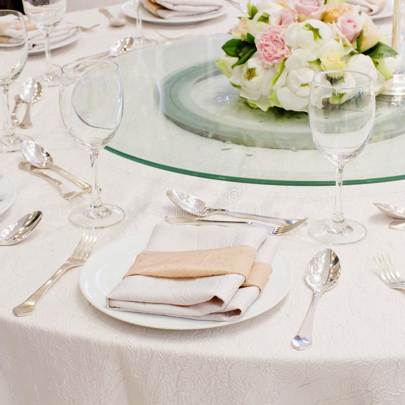 Western-style Food Tableware Stock Image - Image of flower, party: 14817485