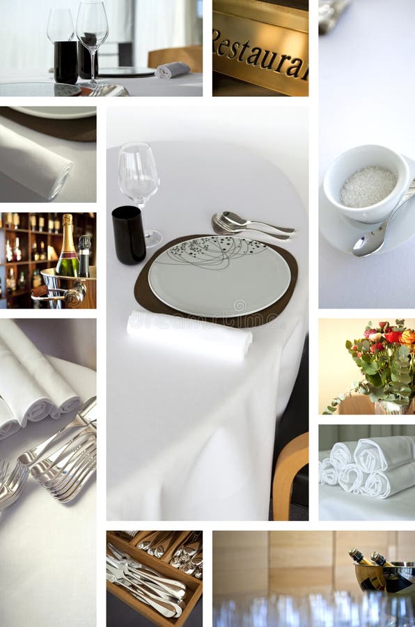 Table sets and gastronomy stock image. Image of gastronomy - 351700783