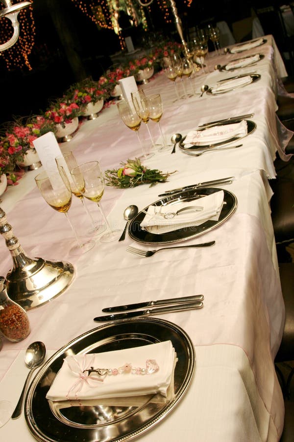 Table Setting stock image. Image of colorful, material - 1320287