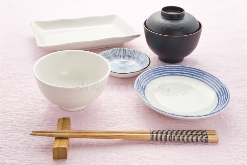 Traditional Chinese Table Setting Stock Photo - Image of dish, plate ...