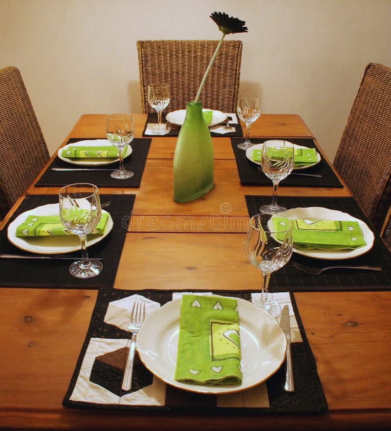 Asian Themed Dining Room stock image. Image of meal, home - 2119319