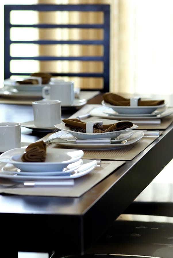 Table Setting stock photo. Image of table, house, formal - 3571684