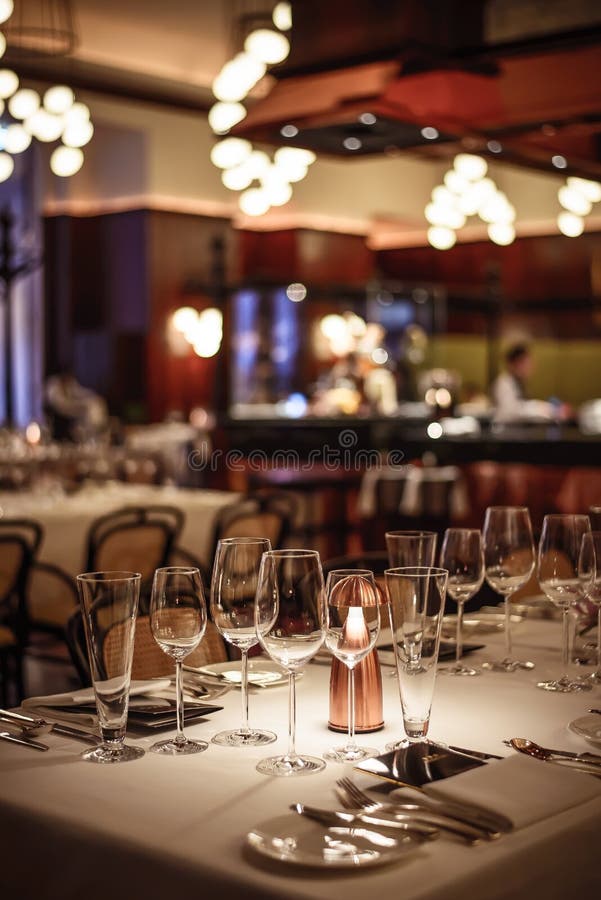 European Restaurant in Bright Colors - Stock Image Stock Image - Image ...