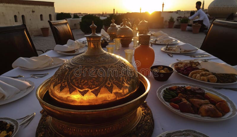 Table Setting for a Dinner Table Setting at a Restaurant Stock ...