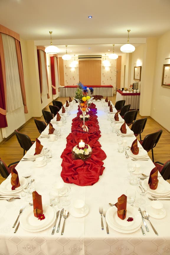 Table setting for event stock image. Image of arrangement - 26709781