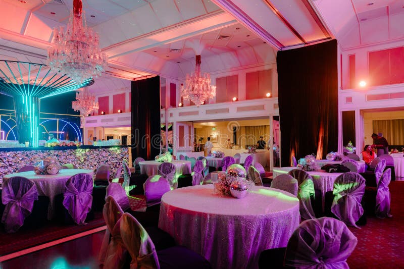 Table Setting for an Event Party or Wedding Reception Stock Image ...