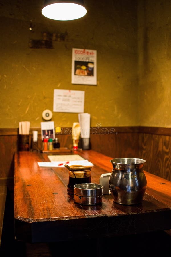 Japanese restaurant stock photo. Image of japan, setting - 120294868