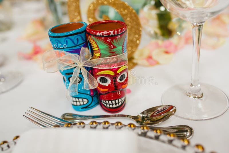 Table Setup and Mexican Shots Wedding Guest Table, Reception Layout ...