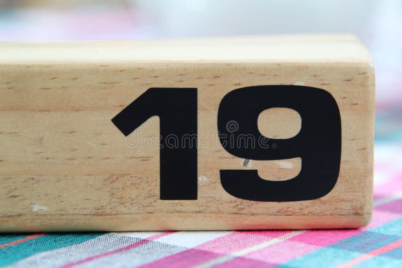 Table sign stock photo. Image of brown, symbol, nineteen - 57030018