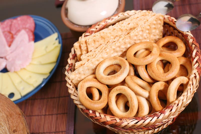 Table with snacks stock image. Image of fast, delicious - 9548769