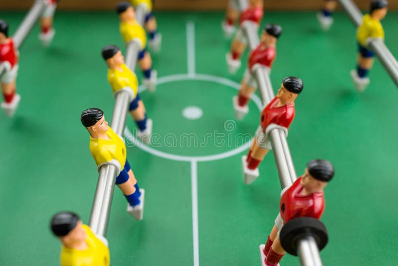Table soccer stock image. Image of kicker, challenge - 29578995