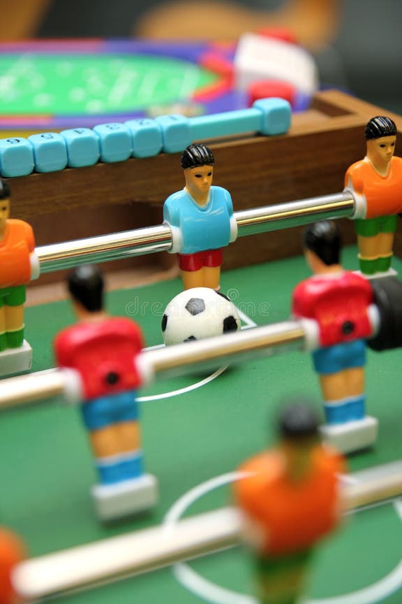Table Soccer Game stock image. Image of ball, match, league - 16745767
