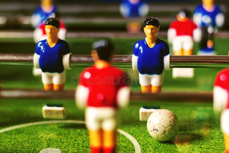 Table soccer stock image. Image of kicker, challenge - 29578995