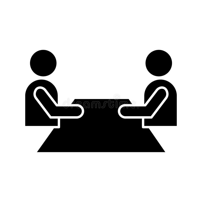 Table Talk Vector Icon Which Can Easily Modify or Edit Stock Vector ...