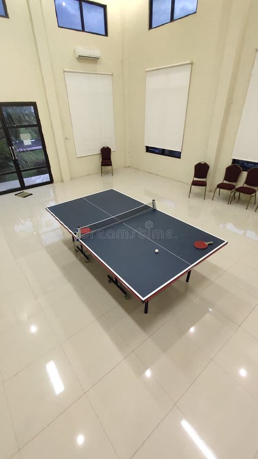 Table Tenis Sport Indoor Net Pingpong Stock Image - Image of sport ...