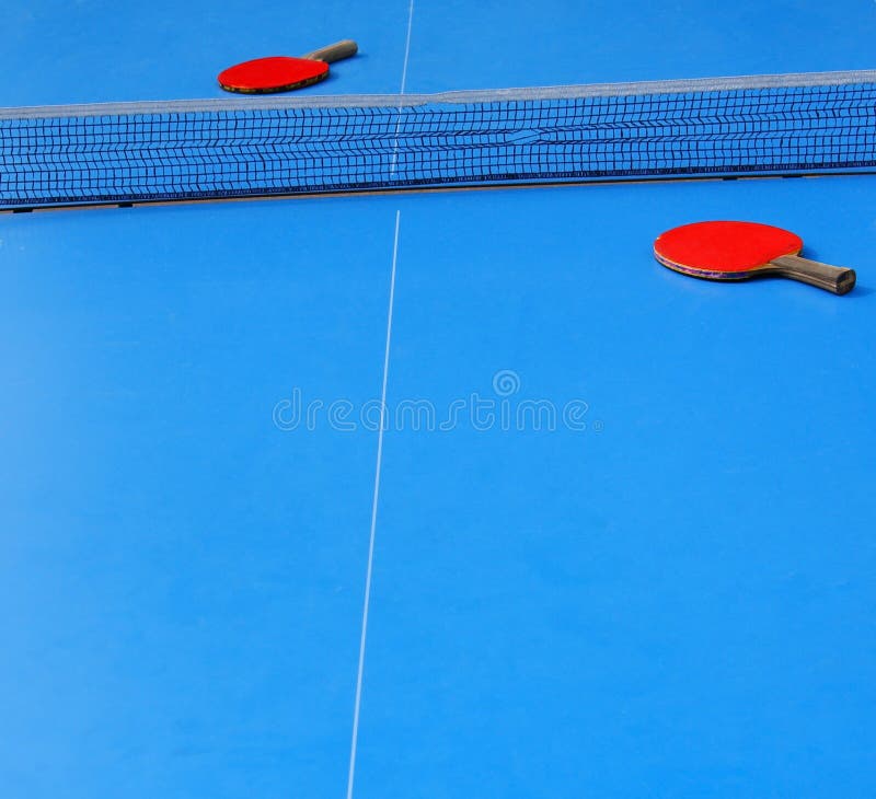 Table tennis stock image. Image of table, action, paddle - 14338509