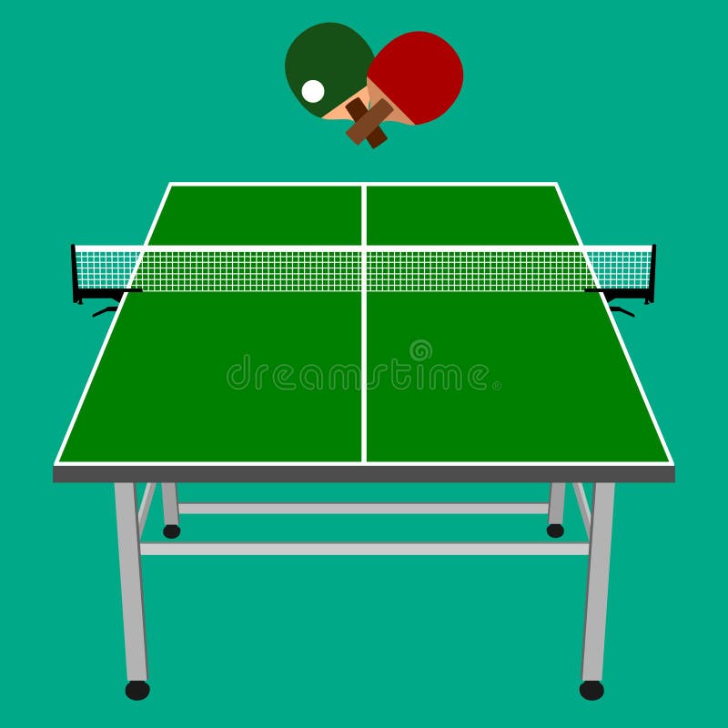 Table Tennis stock vector. Illustration of table, pingpong - 6261024