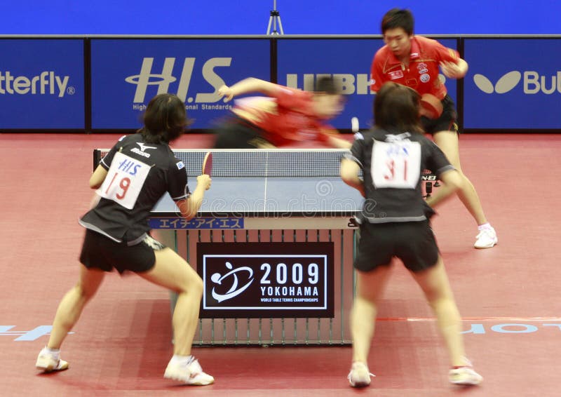 Table Tennis editorial stock photo. Image of table, doubles - 9213718