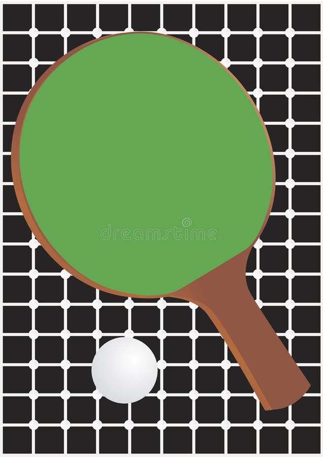Table Tennis Court with Frames Stock Vector - Illustration of border ...