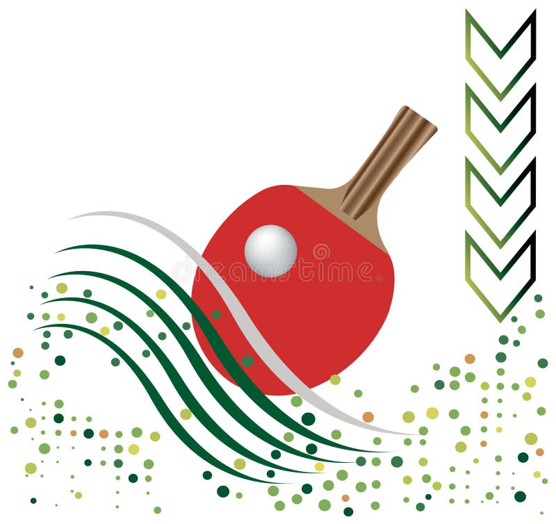 Table tennis stock vector. Illustration of exercise, inside - 84991434