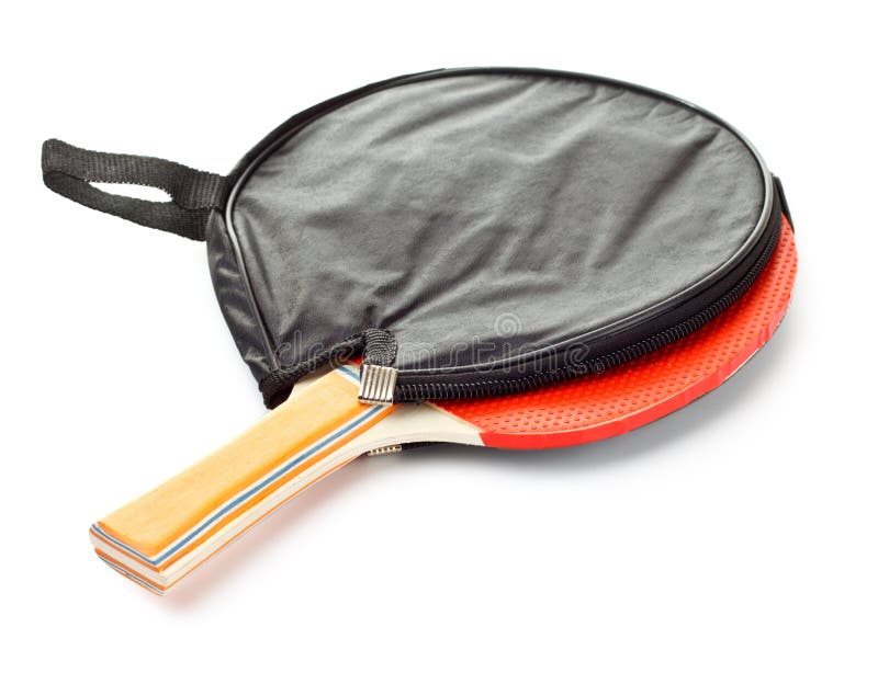 Table tennis racket stock image. Image of equipment, white - 18313693