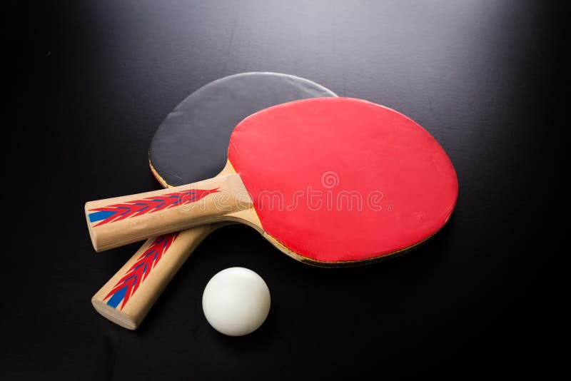 Table tennis racket stock image. Image of paddle, equipment - 70078819