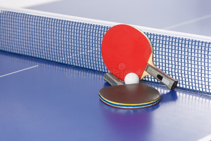 Table tennis rackets. stock image. Image of fitness, ideas - 32589491