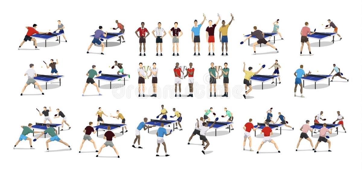 Table Tennis Stock Illustrations – 15,810 Table Tennis Stock ...