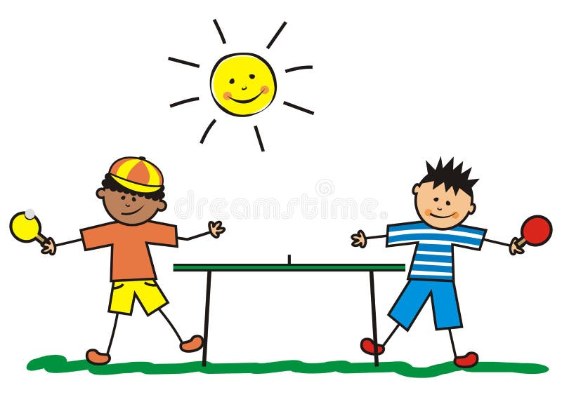 Table Tennis Serve Abstract Stock Vector - Illustration of ball ...