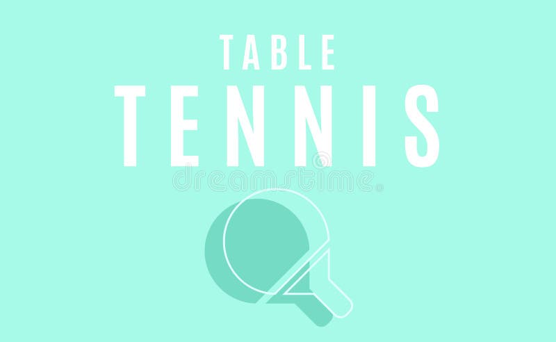 Table tennis vector banner stock vector. Illustration of competition ...