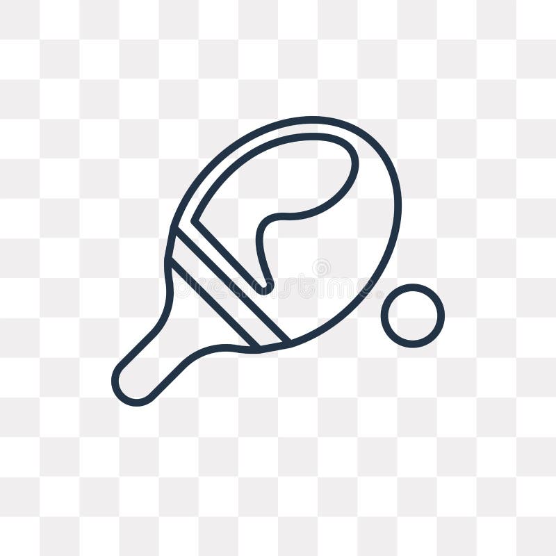 Table Tennis Bat Transparent Stock Illustrations – 101 Table Tennis Bat ...