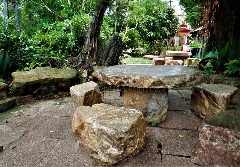 A Table To Sit and Rest when Walking Tired. the View is Beautiful and ...