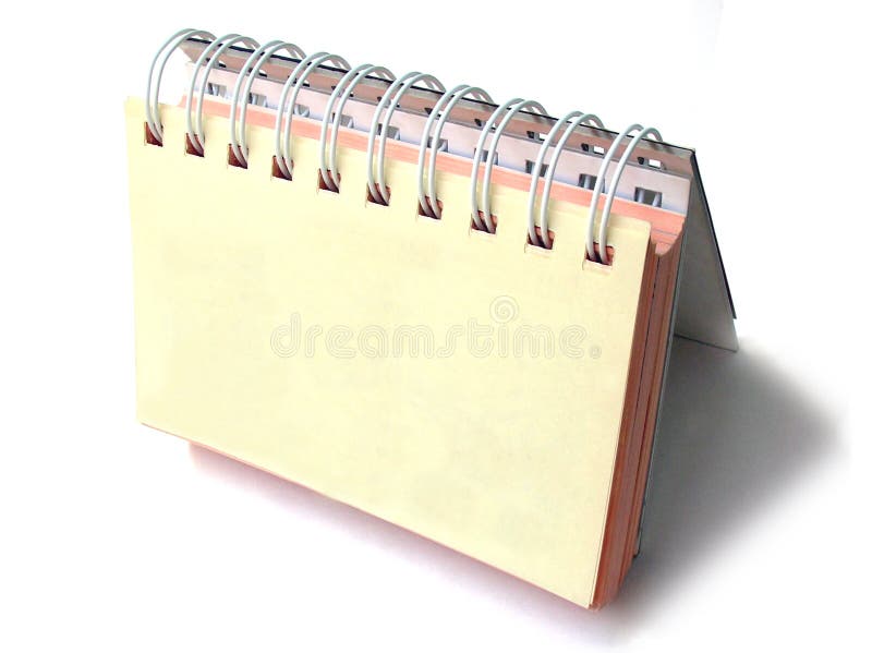 Table top daily planner stock photo. Image of gazette - 4399186