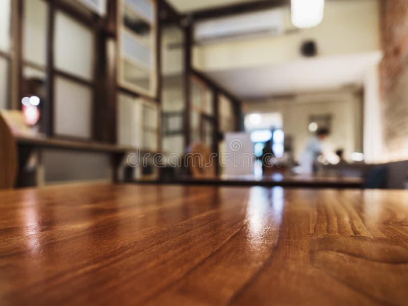 Counter in Coffee Shop with Straws and Sugar Stock Image - Image of ...