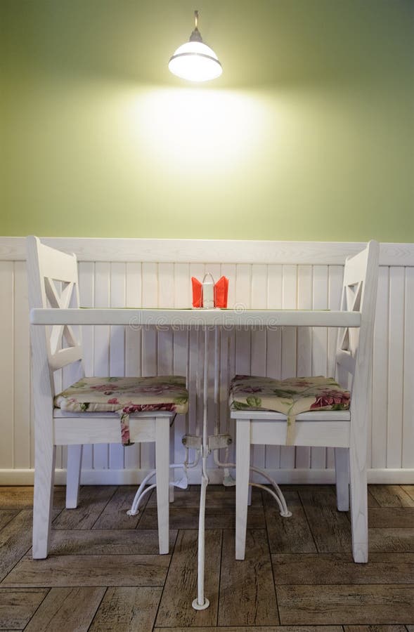 Table for two stock image. Image of lights, comfortable - 26545187