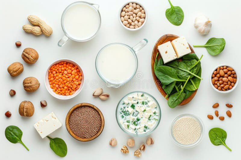 Table Variety Different Types Food Suitable Various Occasions Stock ...