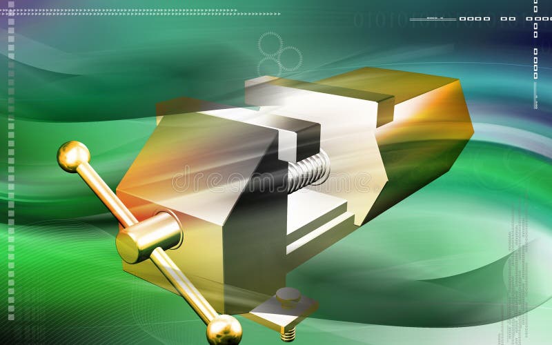 Table Wise Using in Industry Stock Illustration - Illustration of brown ...