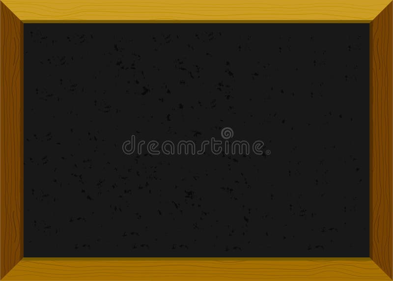 Tableau noir vide illustration stock. Illustration du éducation - 14246475