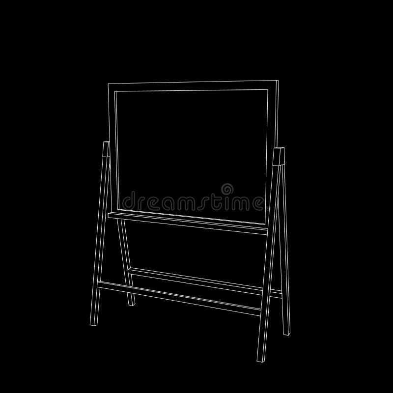 Tableau Vide Illustration D'ensemble De Vecteur Illustration de Vecteur ...